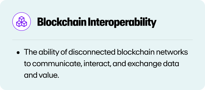 What is blockchain interoperability? A guide to cross-chain solutions | MoonPay - MoonPay
